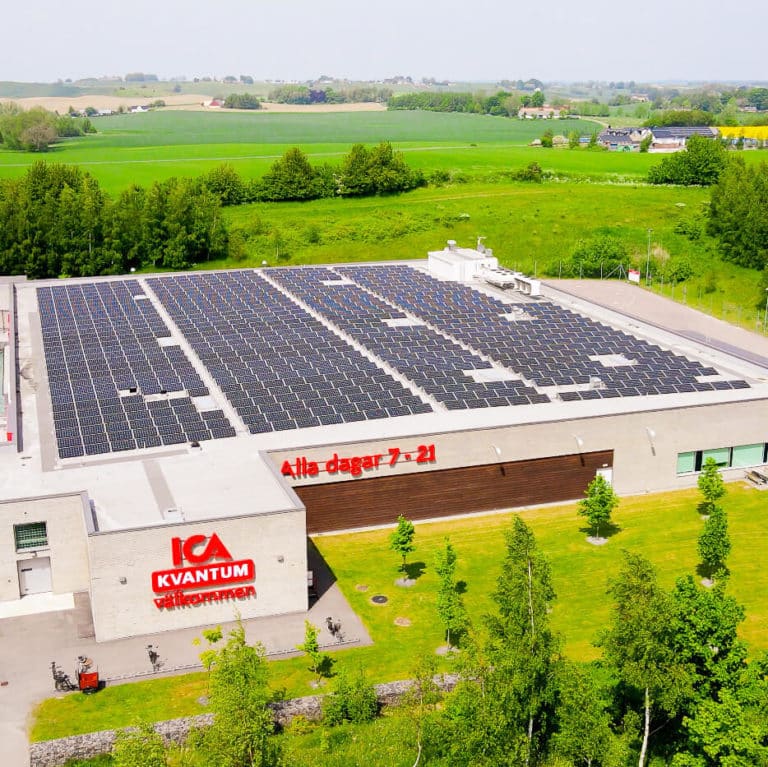 Solar cells on roofs - EnergiEngagemang