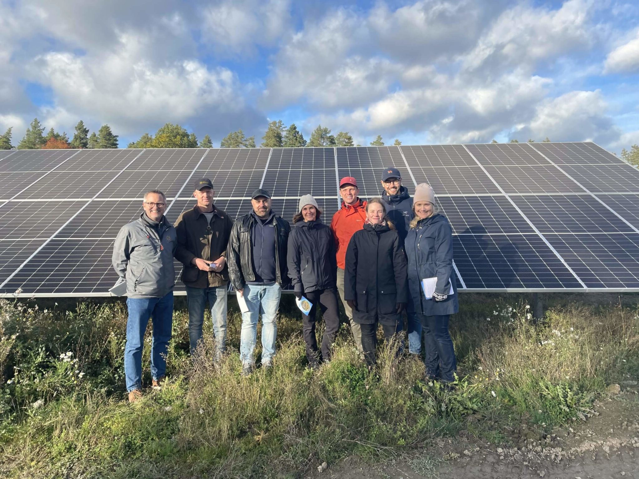 Besök i HSB Solpark - EnergiEngagemang